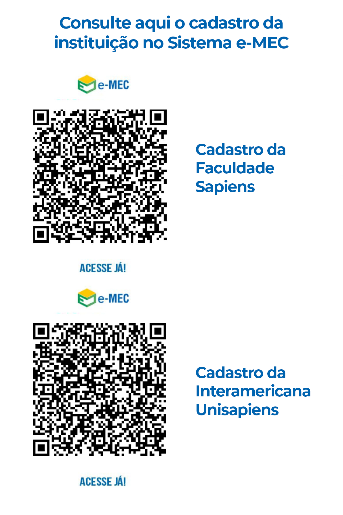 Comunicados Acadêmicos – Unisapiens